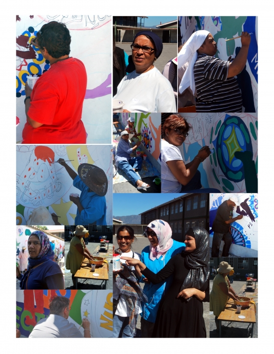 Painting Community Collage | Peter Clarke Art Centre